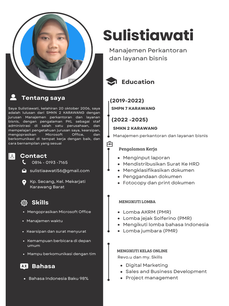 CV Terbaru - 20250110 - 132753 - 0000 | PDF
