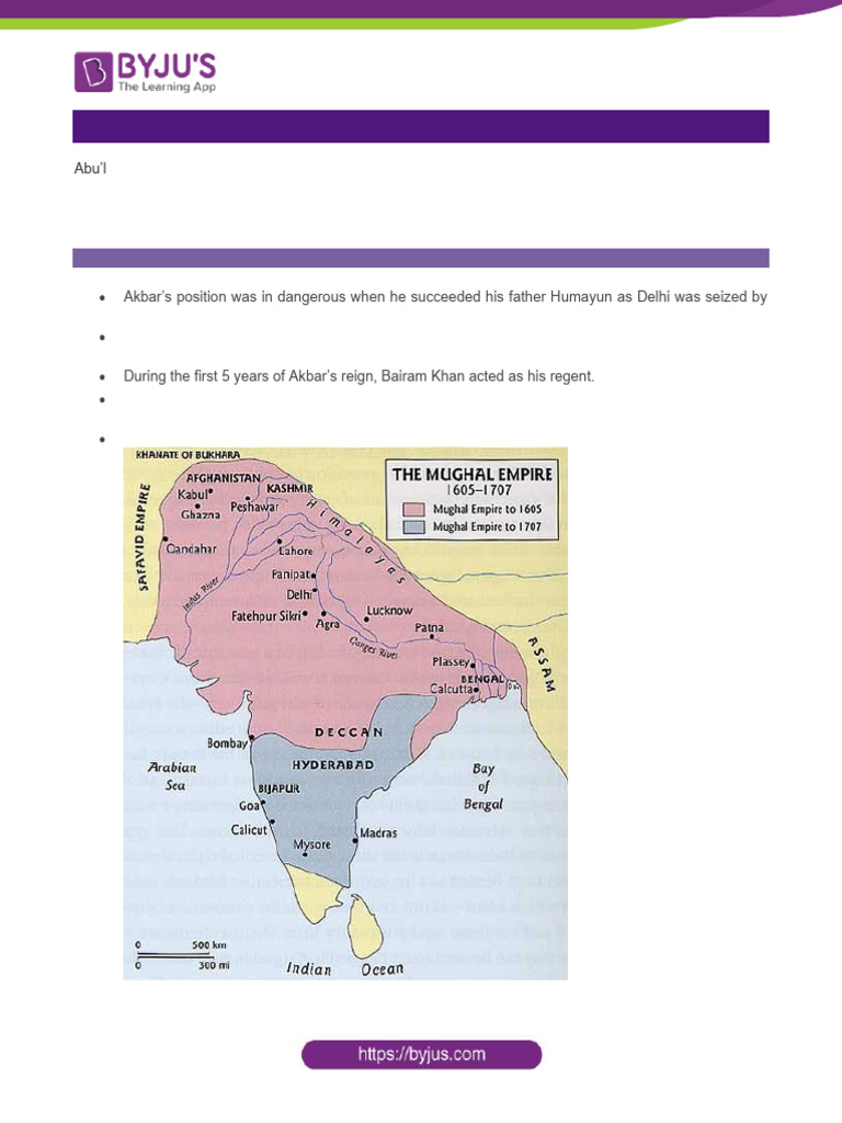 Akbar the Great: Mughal Empire Overview | PDF | Mughal Empire