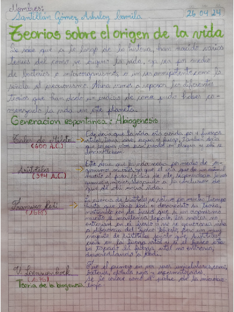 Tarea de Biología N°1 | PDF