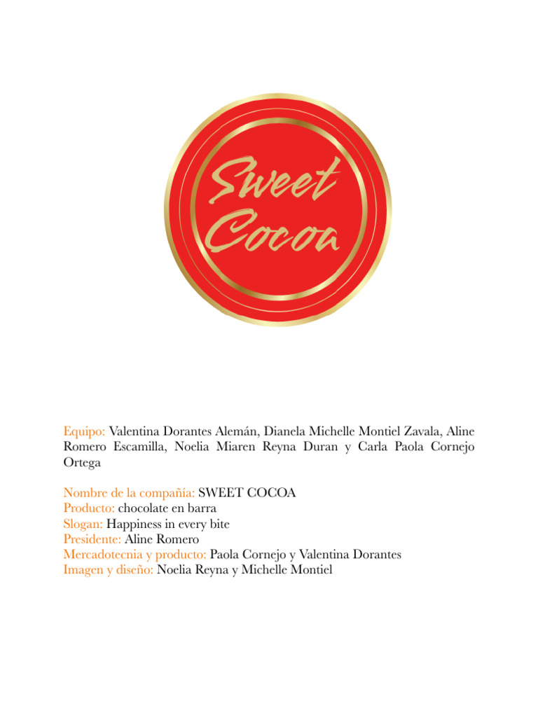 sweet cocoa | PDF