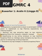 EPP 4 Aralin 7 Compost Organikong Pataba at Natural Na Pestisidyo | PDF