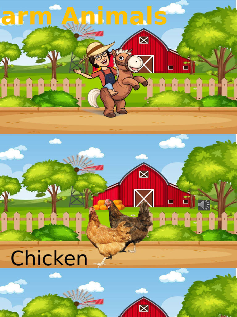 Farm Animals Game | PDF