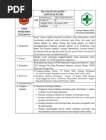 SOP ILP 003 PB 2024 Alur Pelayanan Pasien Kluster 3 | PDF | Pengembangan Diri | Sains & Matematika