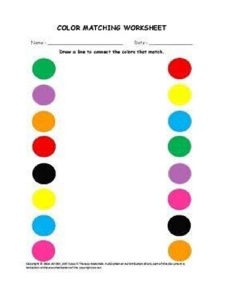 match the colors | PDF