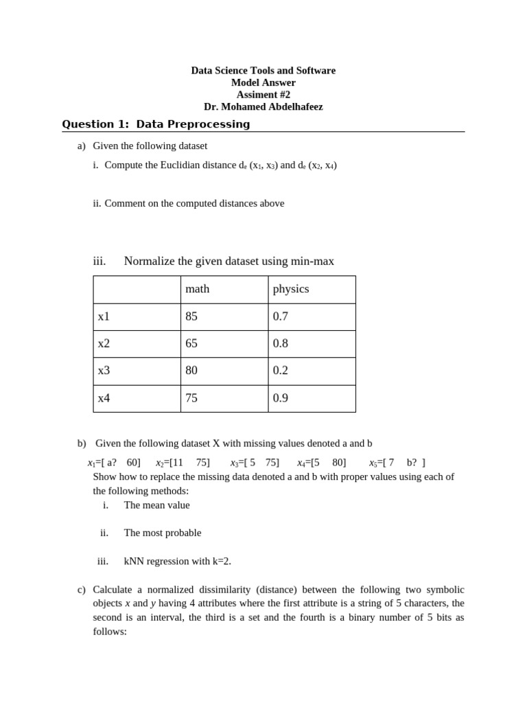 Assignment No 2 (Mid Term Preparation) | PDF | Computing | Applied ...