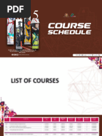 Emcare 2025 Course Schedule & Fees | PDF | Safety | Emergency Management