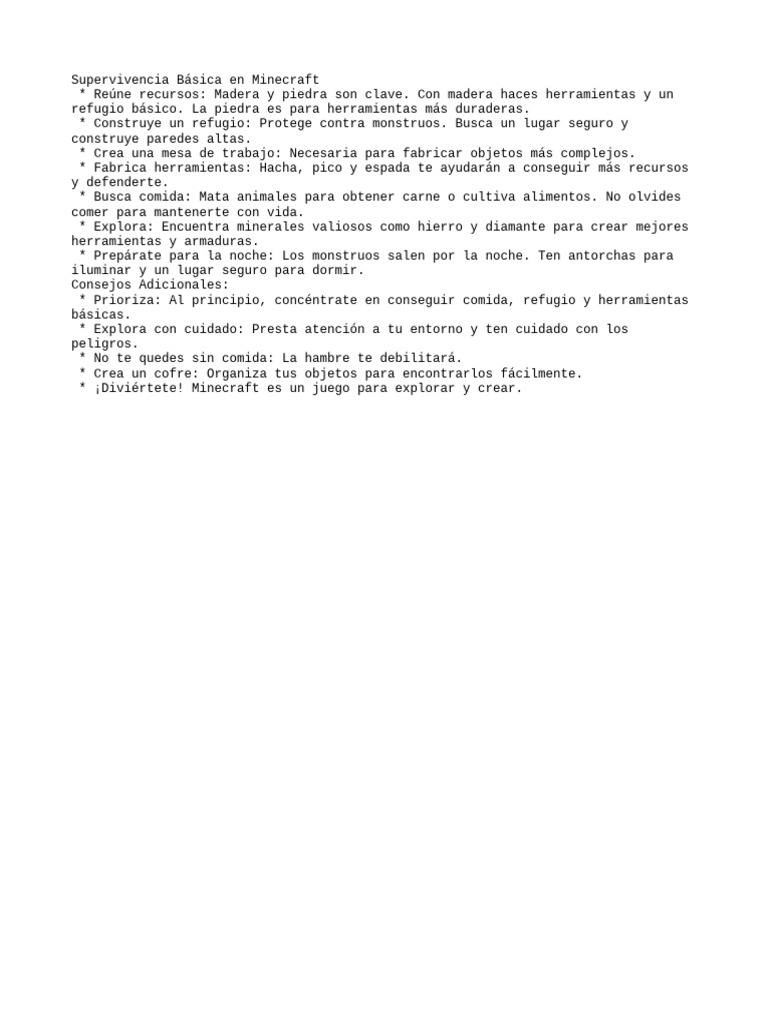 Minecraft Guide 1 | PDF