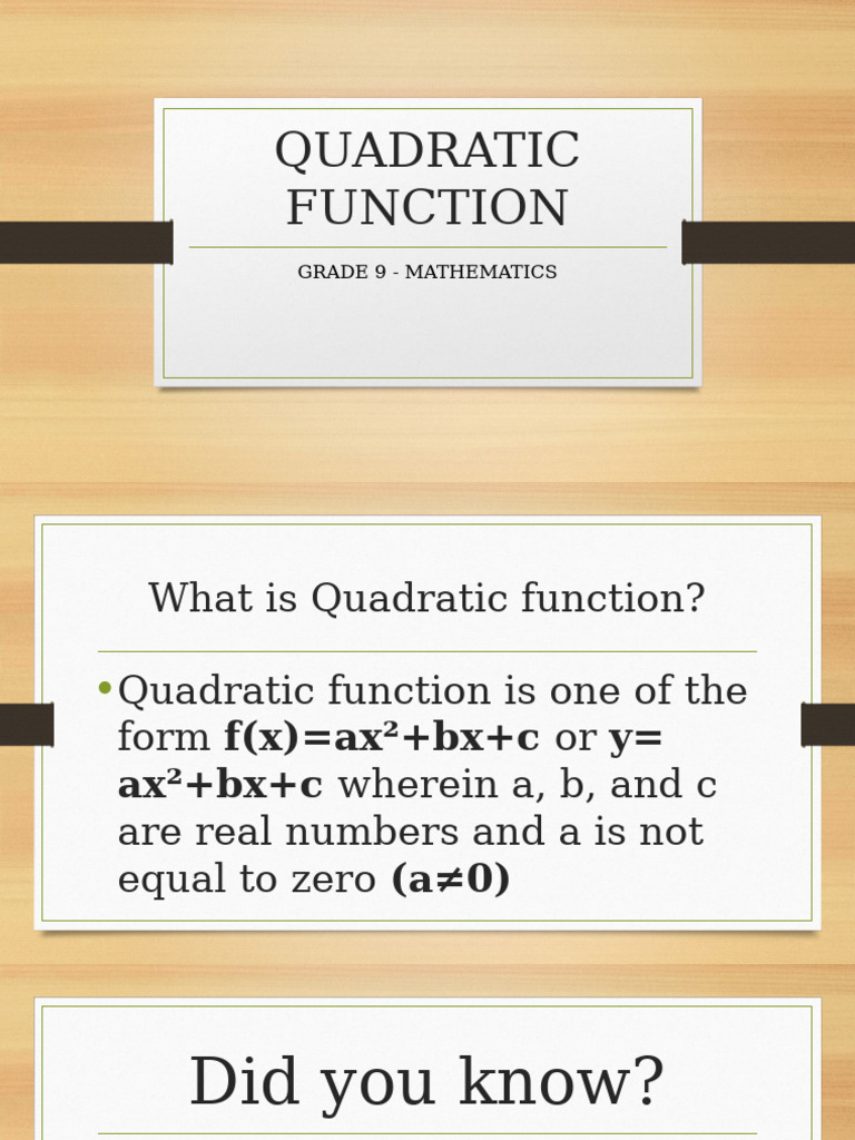 quadratic-function | PDF