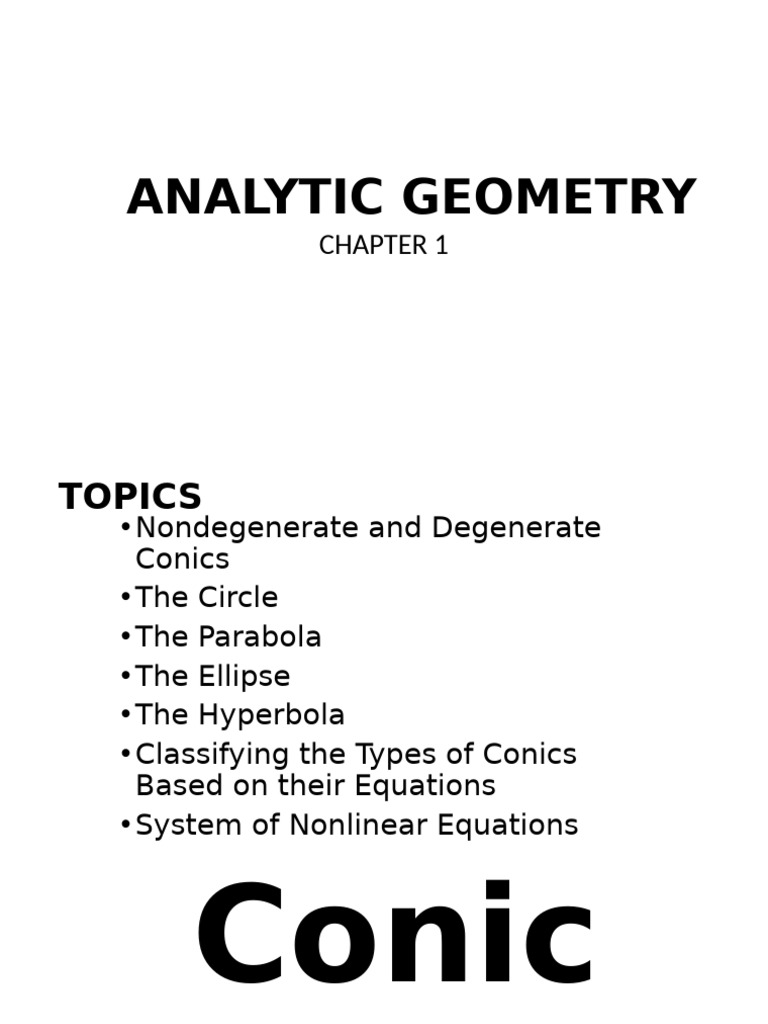 Understanding Conic Sections and Circles | PDF | Circle | Line (Geometry)