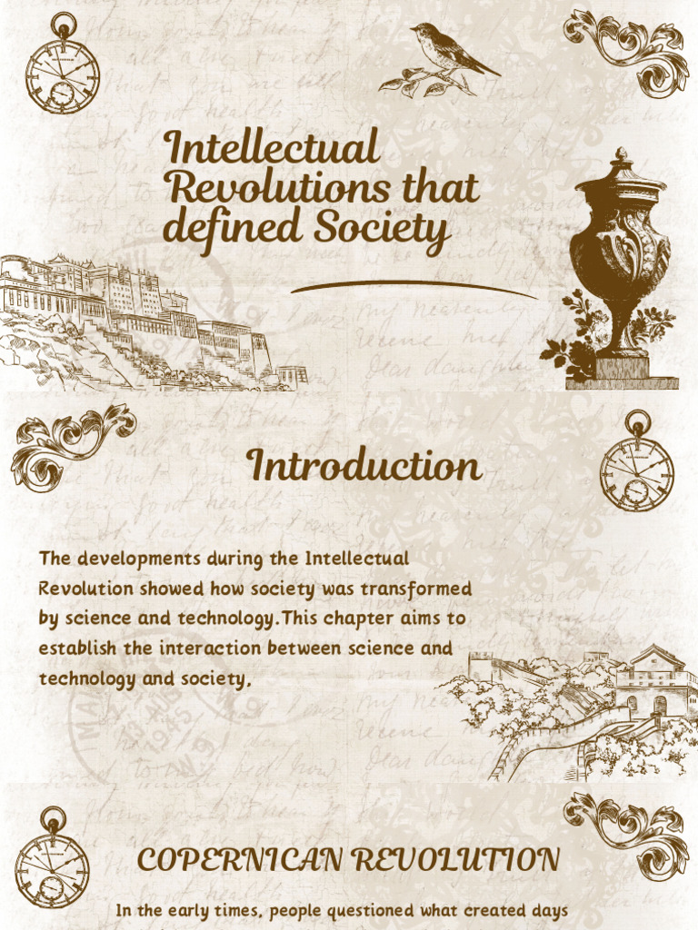 Key Intellectual Revolutions in History | PDF | Heliocentrism