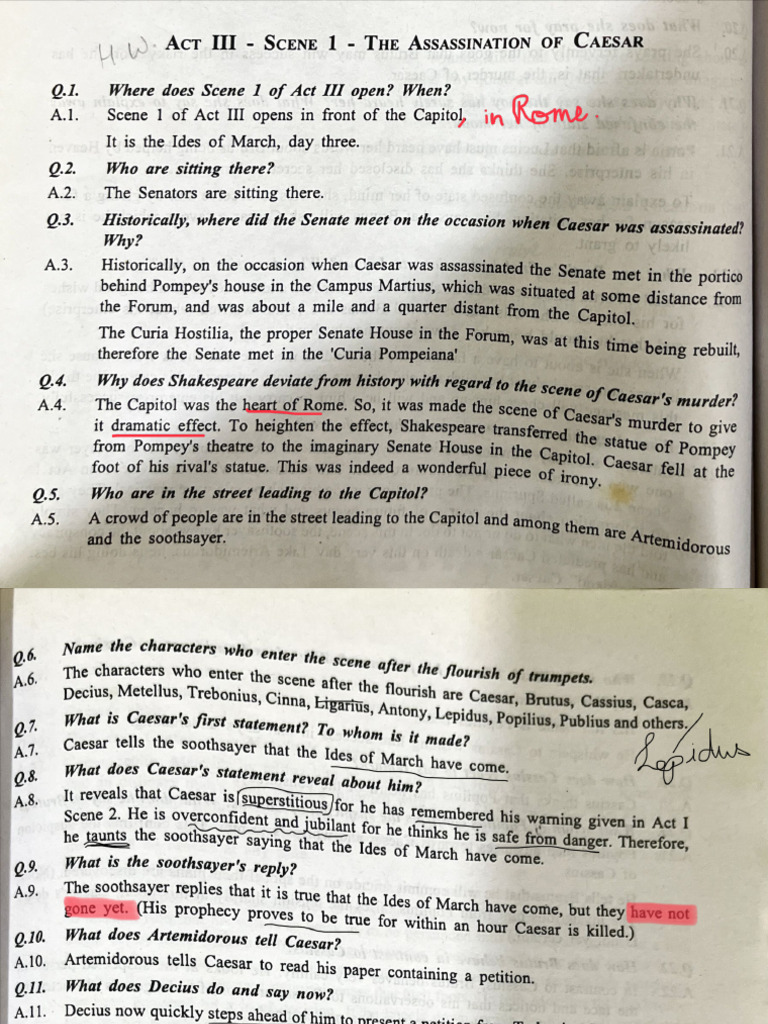 Act3 Scene 1 and 2 | PDF