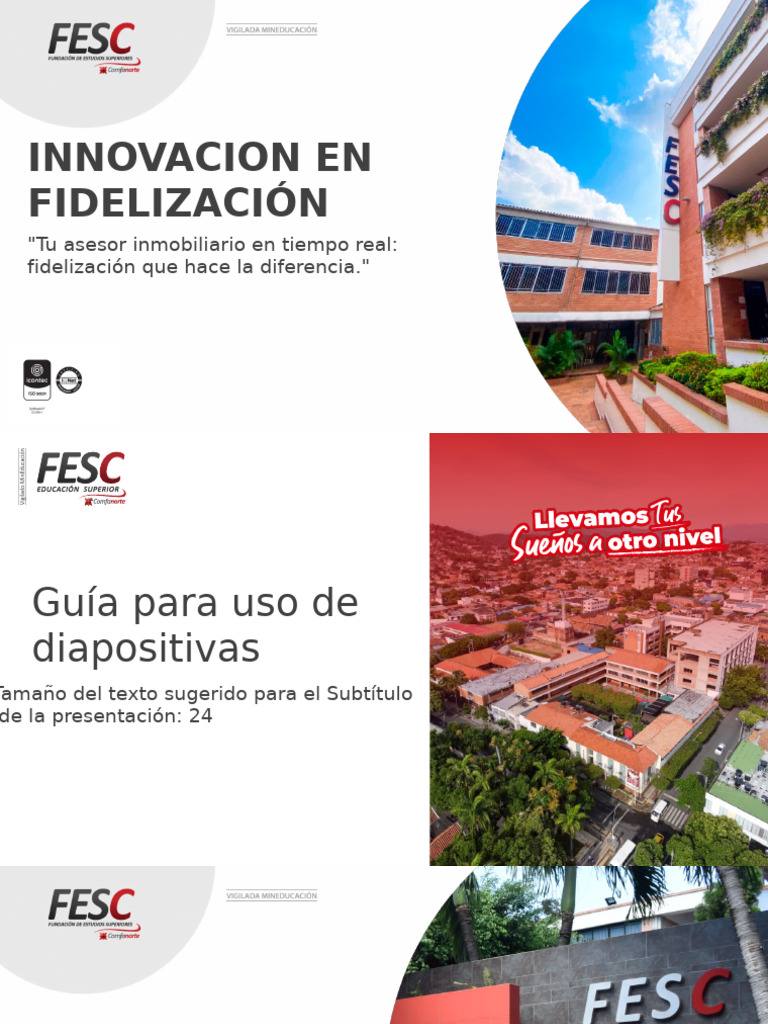 Guía de Presentación para FESC | PDF
