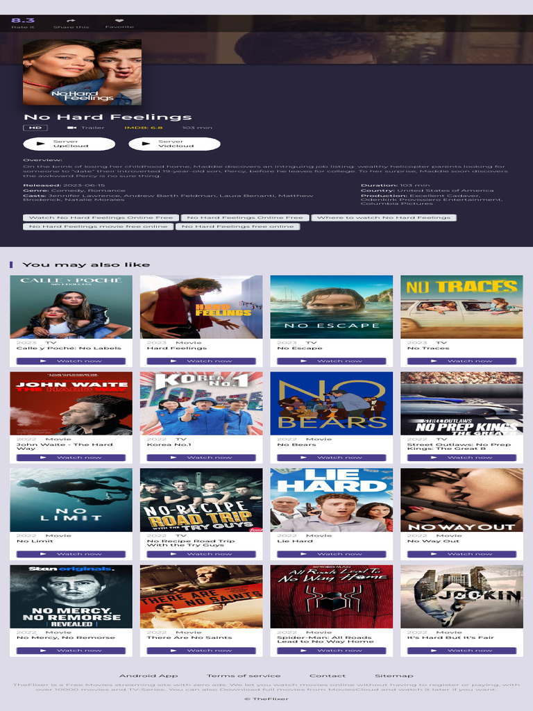 Watch No Hard Feelings Full HD Free - TheFlixer | PDF