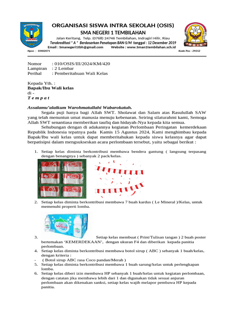 Surat Edaran 17 | PDF