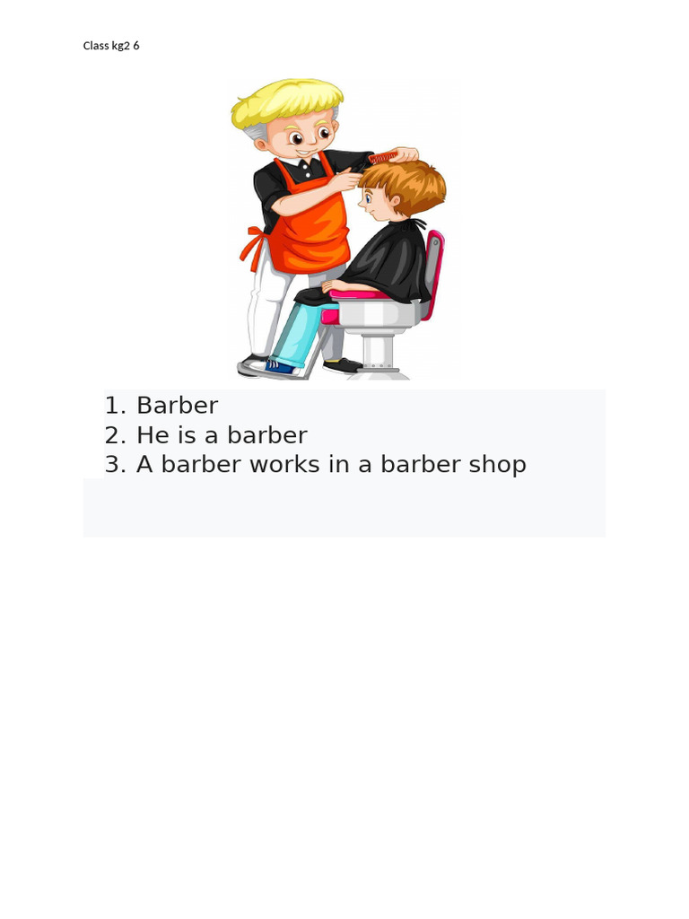 Exercise occupation week 2 kg2 6 | PDF