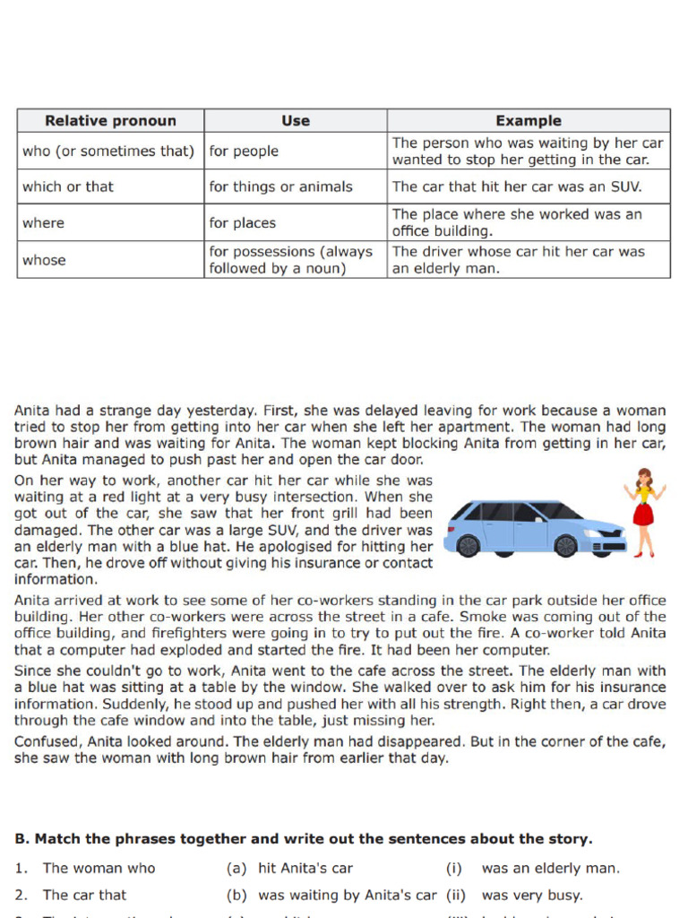 Relative Pronoun | PDF