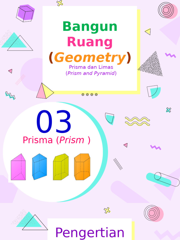 Edit 2. Bangun Ruang (Prisma Dan Limas) | PDF