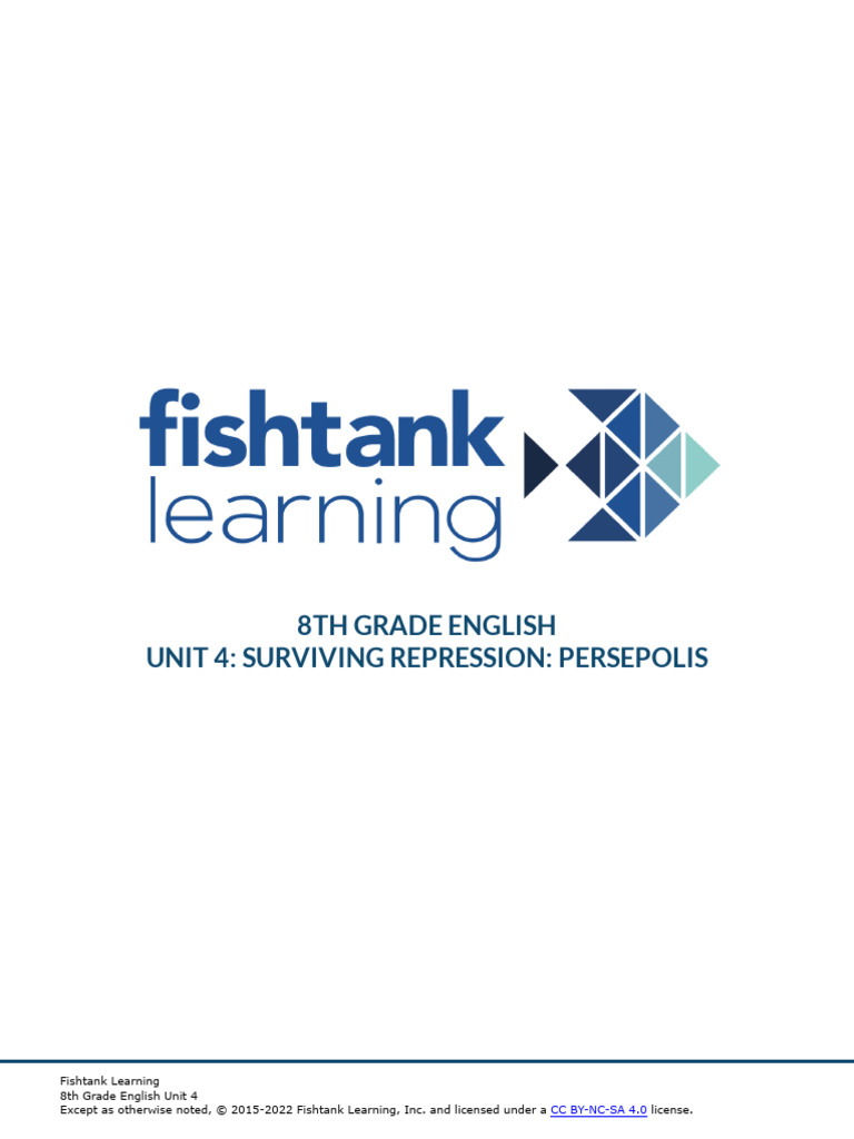 8th Grade Unit 4 Unit Plan | PDF