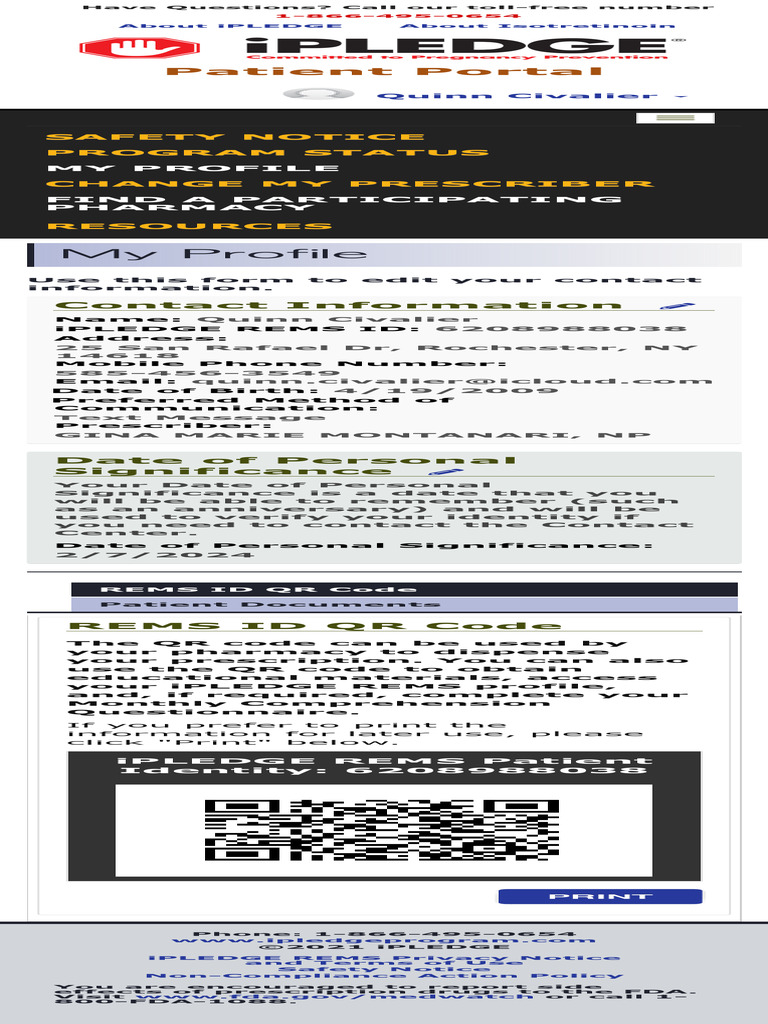 iPLEDGE REMS Patient Information Guide | PDF