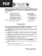 KP FORM 20A - Certification To File Action | PDF