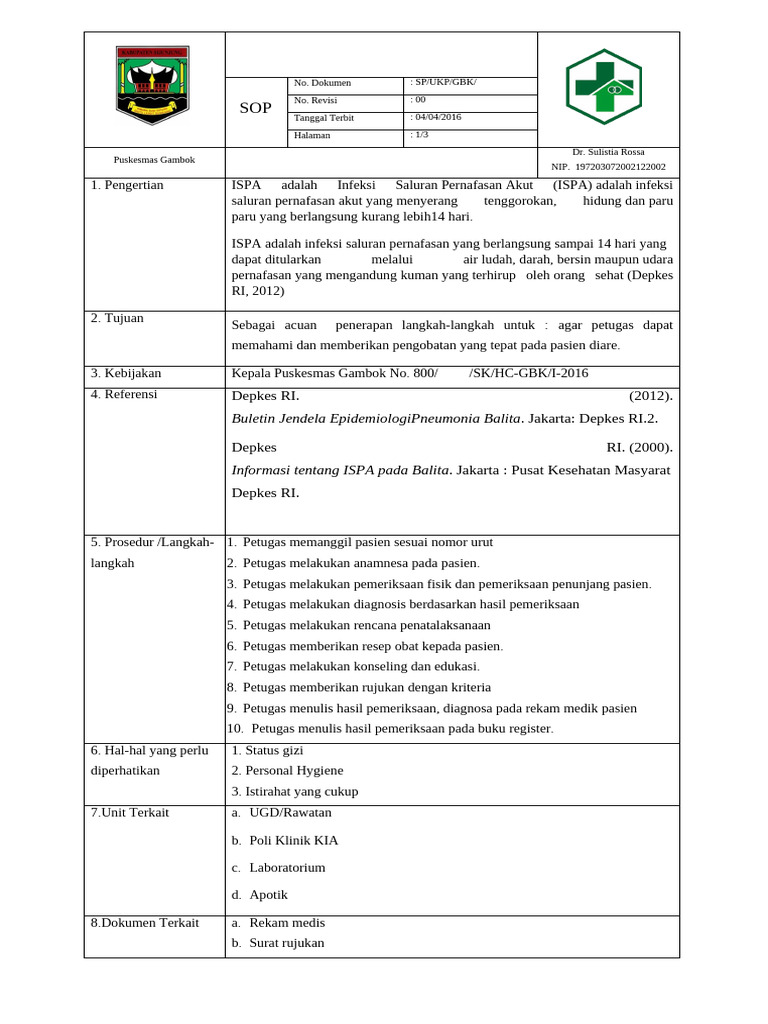 Sop Ispa | PDF