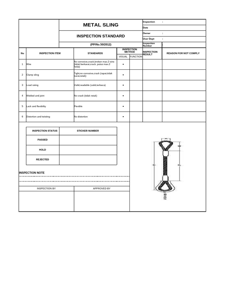 Form Wire Sling | PDF