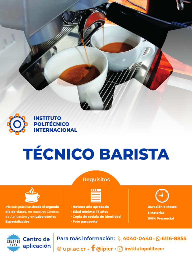 Plan de Estudio Barista | PDF | café