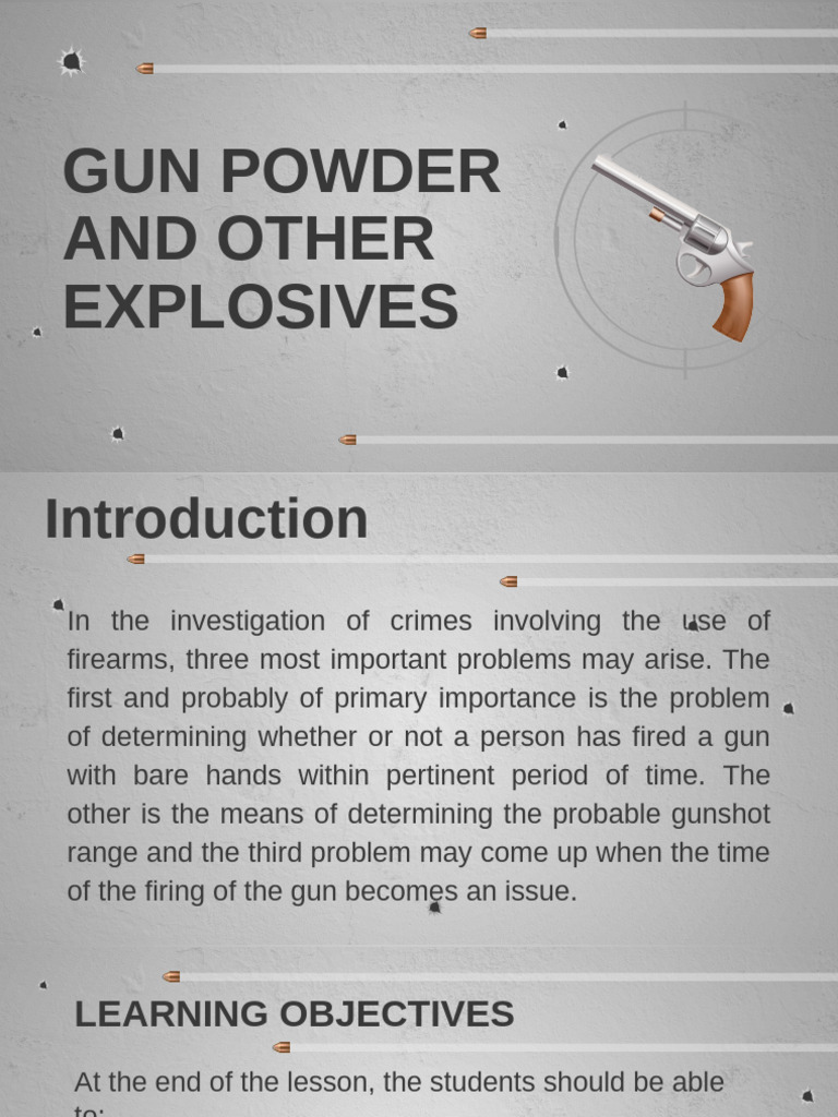 Gunpowder and Other Explosives | PDF | Gunpowder | Gun