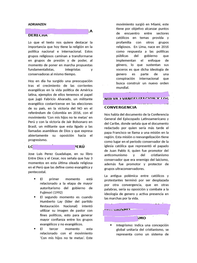 CALCINA | PDF | Conservatismo | Fundamentalismo