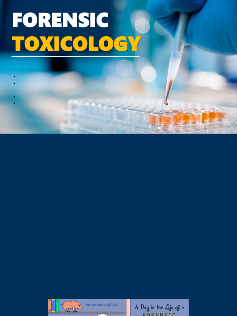 Forensic Toxicology | PDF | Poison | Toxicology
