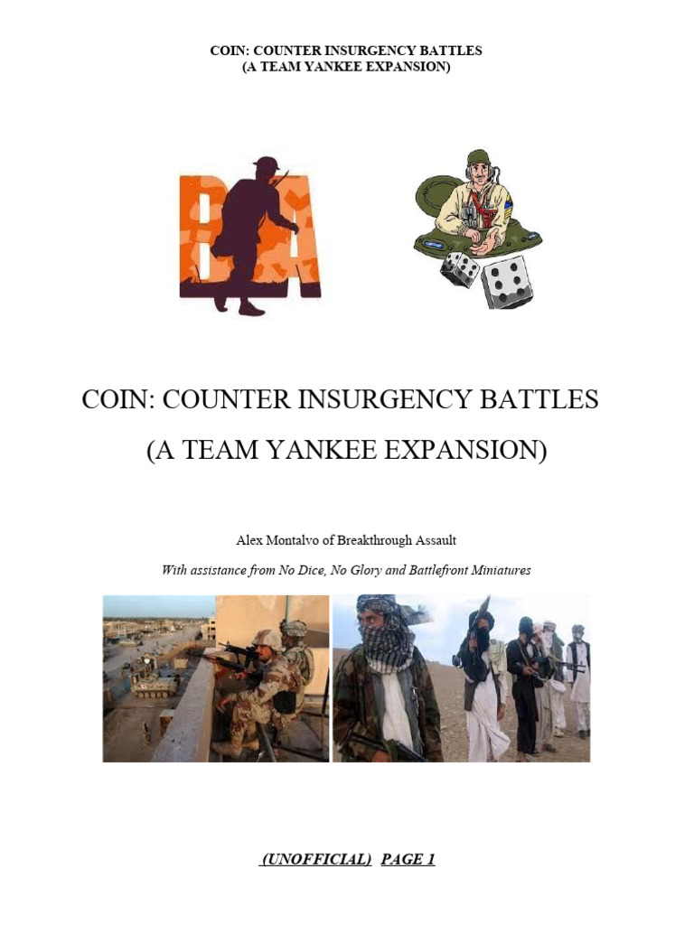 Coin Counter-Insurgency Battles | PDF | Improvised Explosive Device ...