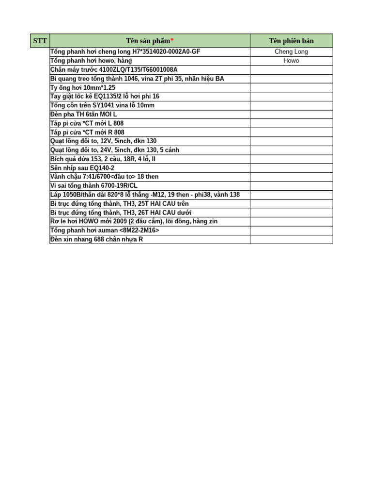 Product Template | PDF