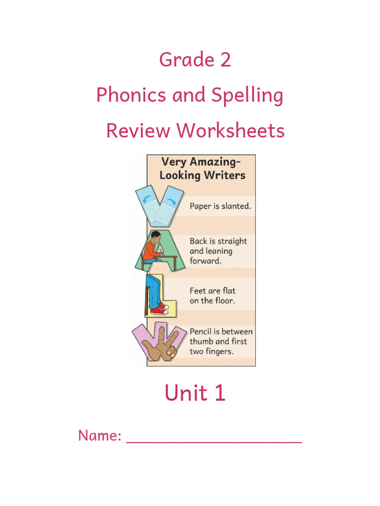 2SP Unit1 Student Worksheets | PDF | Reading (Process) | Learning Methods