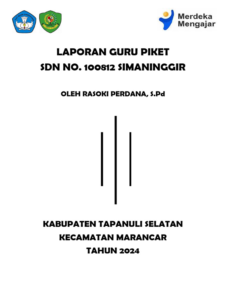 Laporan Pelaksanaan Piket | PDF