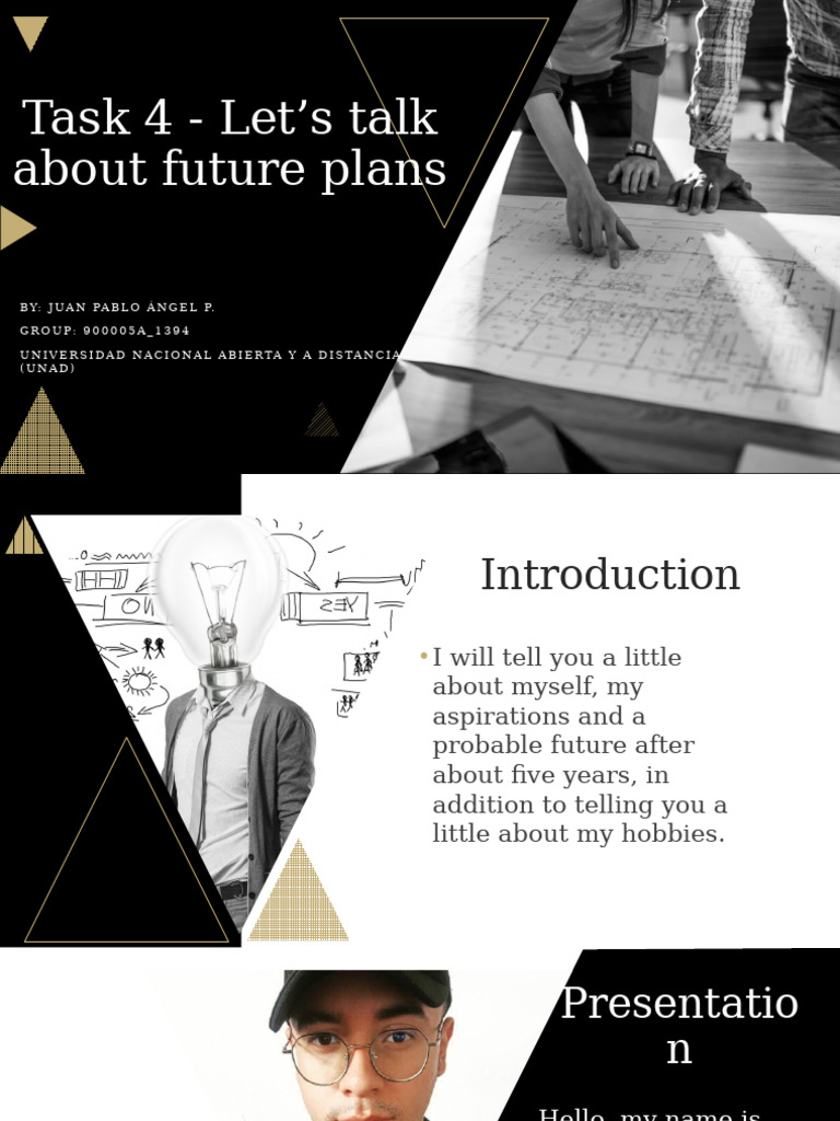 Task 4 - Let's Talk About Future Plans | PDF