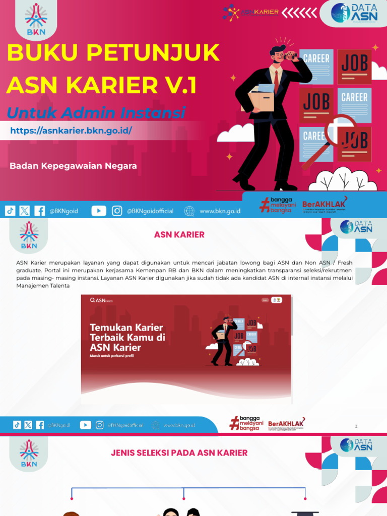 Buku Ringkas Asn Karier | PDF