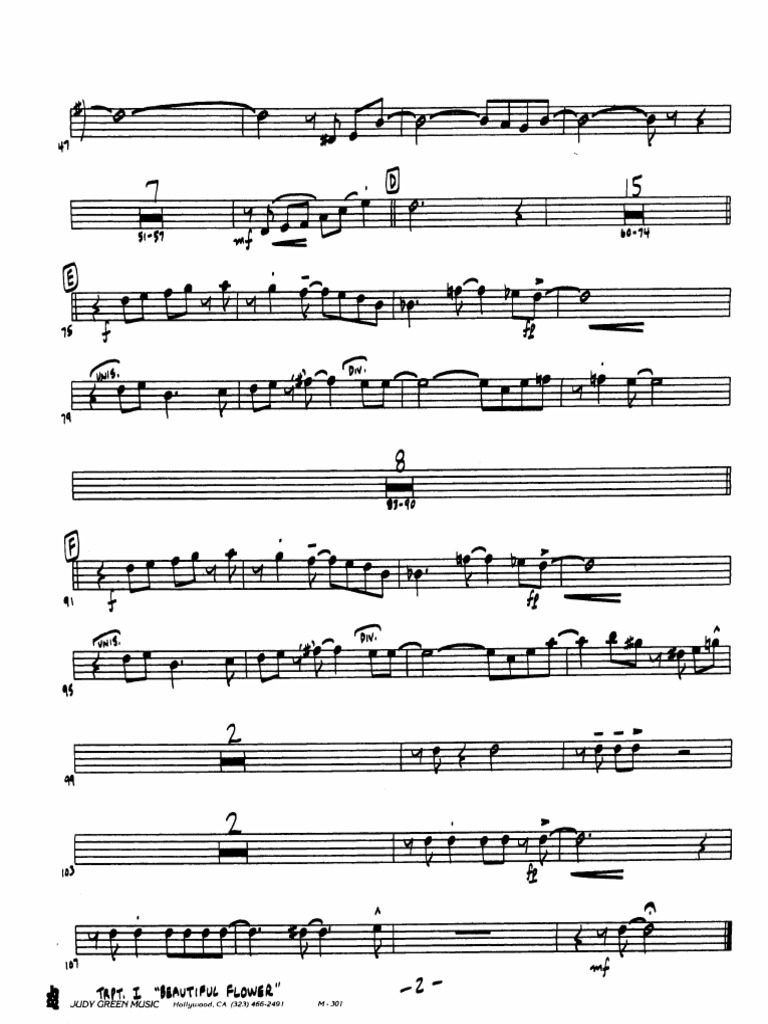 Trumpet 1 PG 288888 | PDF