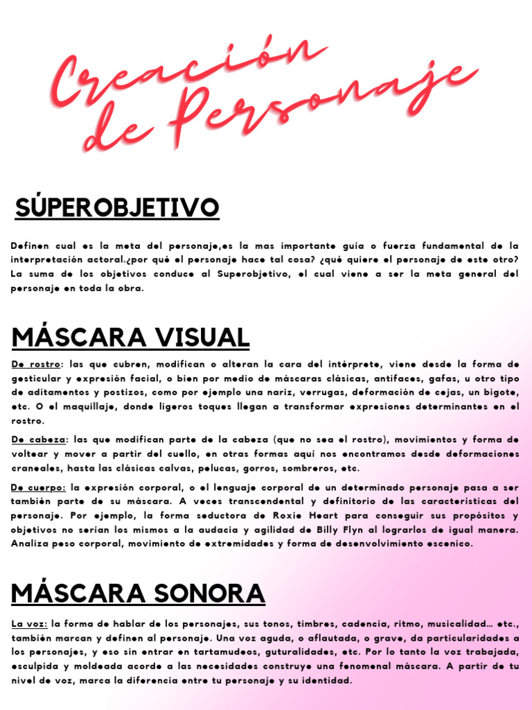 Creación de Personajes: Guía Completa | PDF | Verdad