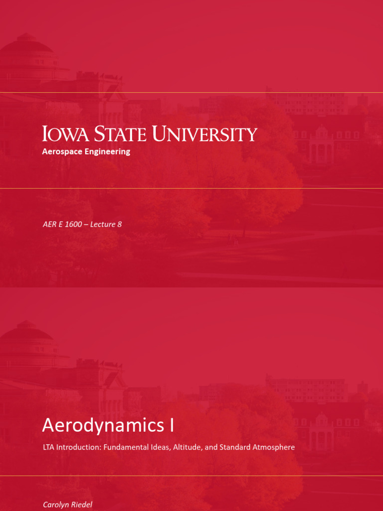 Aerospace Engineering Fundamentals | PDF | Gases | Force