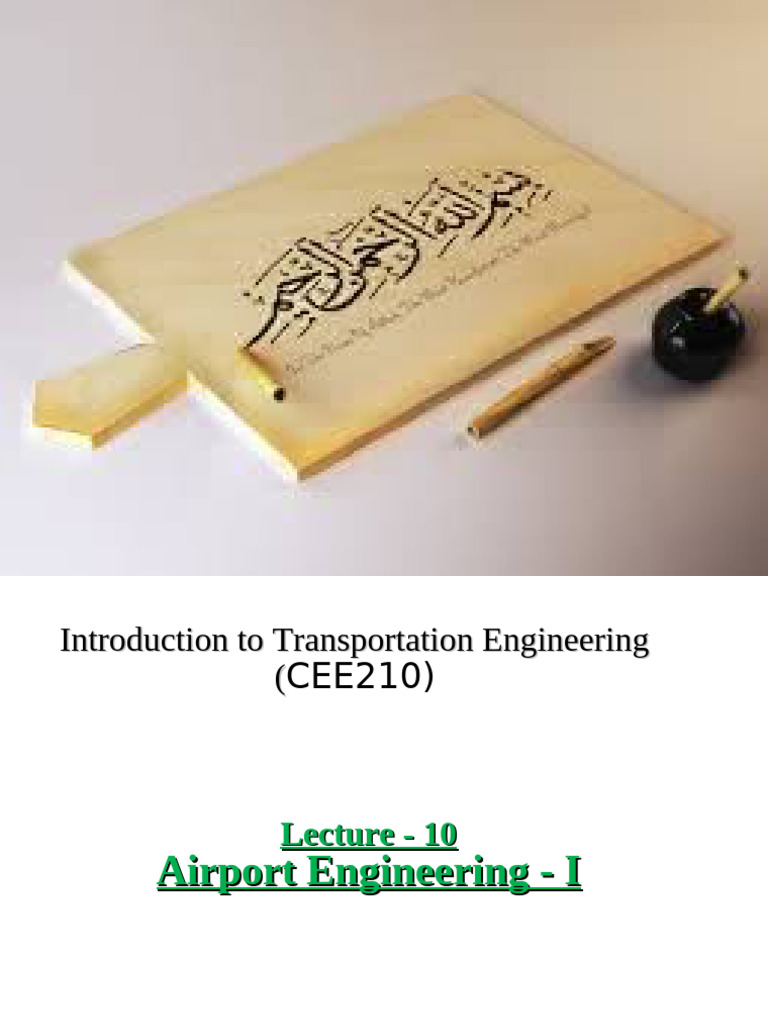 Lec-10 Introduction - Airways | PDF | Airport | Runway
