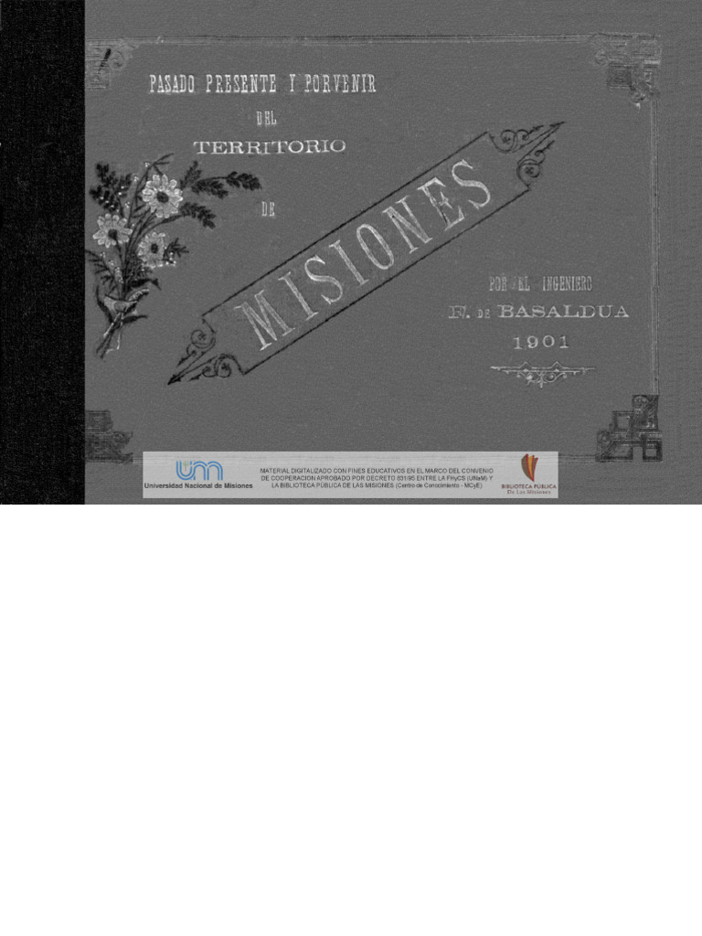 BASALDUA PasadoPresentePorvenirTerritorioMisiones | PDF
