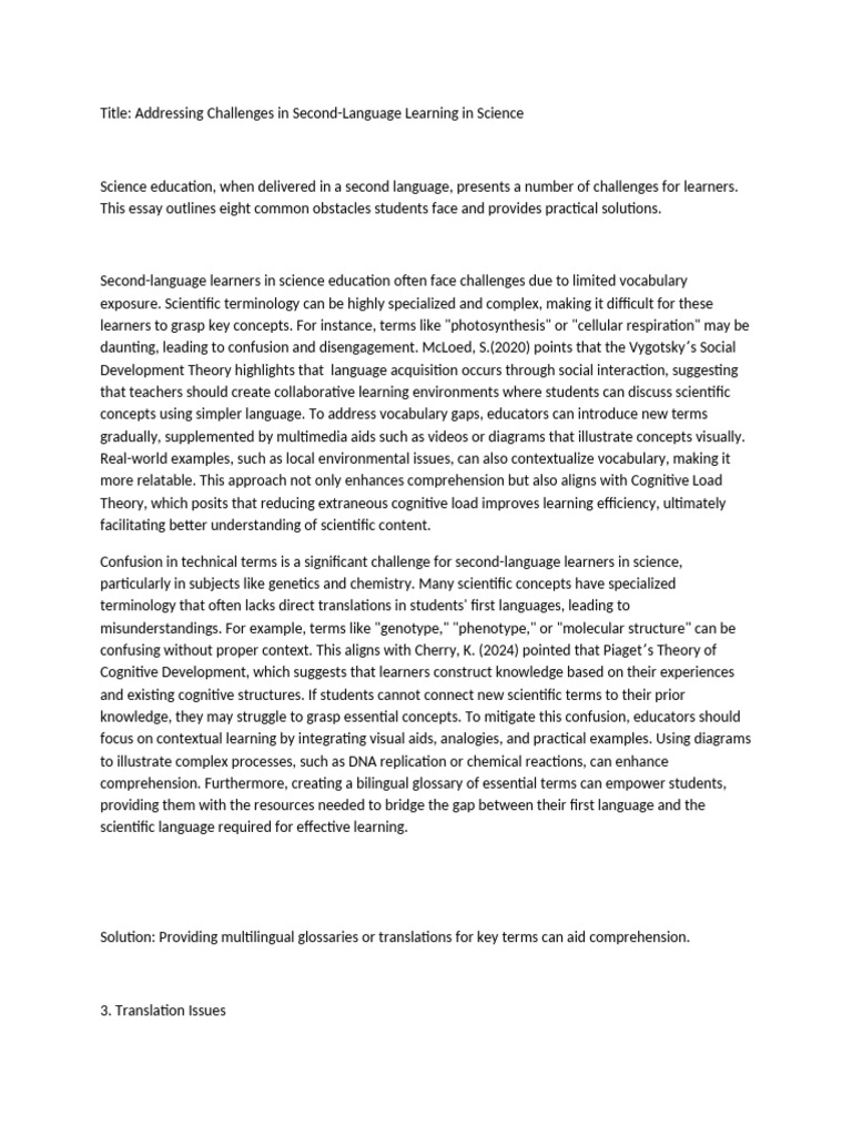 Psychology | PDF | Learning | Second Language Acquisition