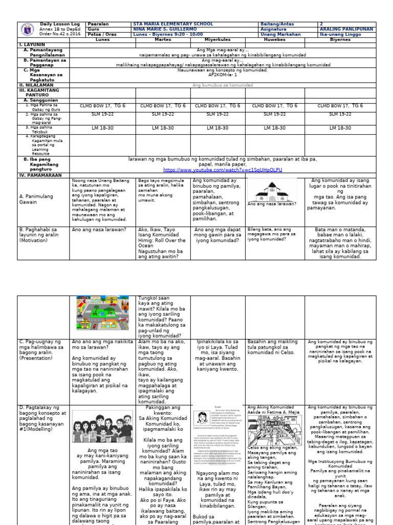 1st QUarter AP Week 1 | PDF