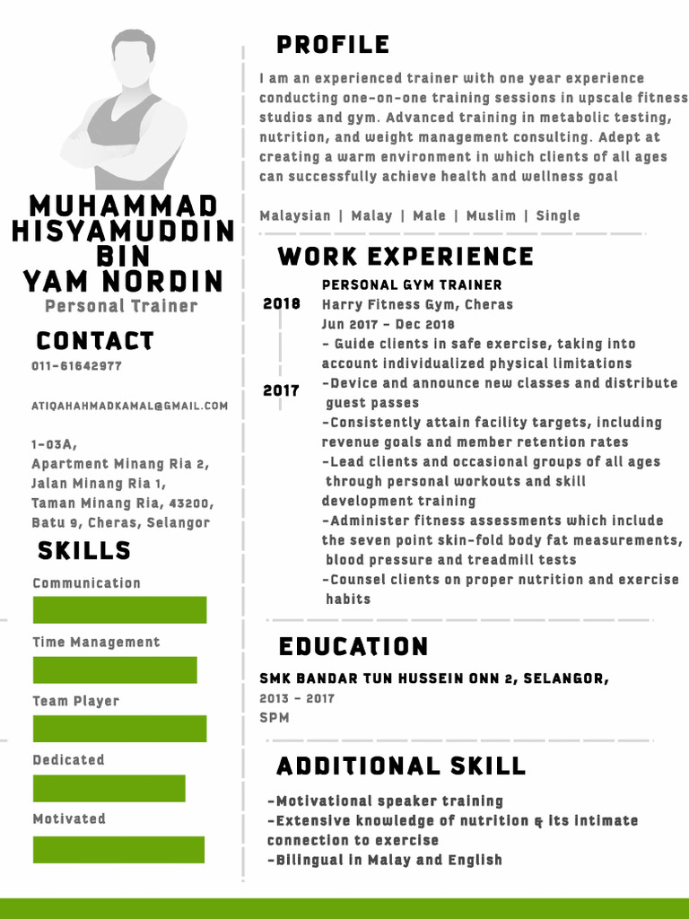 Resume Hisyam | PDF