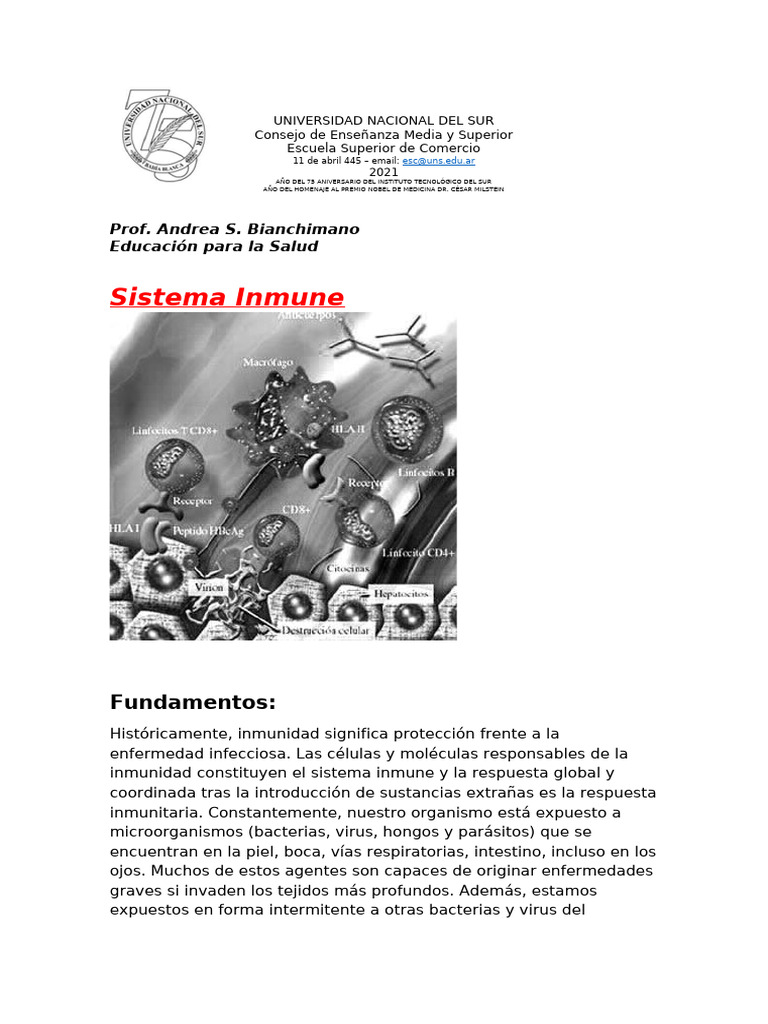 Sistema Inmune 1_0d6cef3aa7c5a421e7378ec934ccfcd6 | PDF | Sistema inmune | Anticuerpo