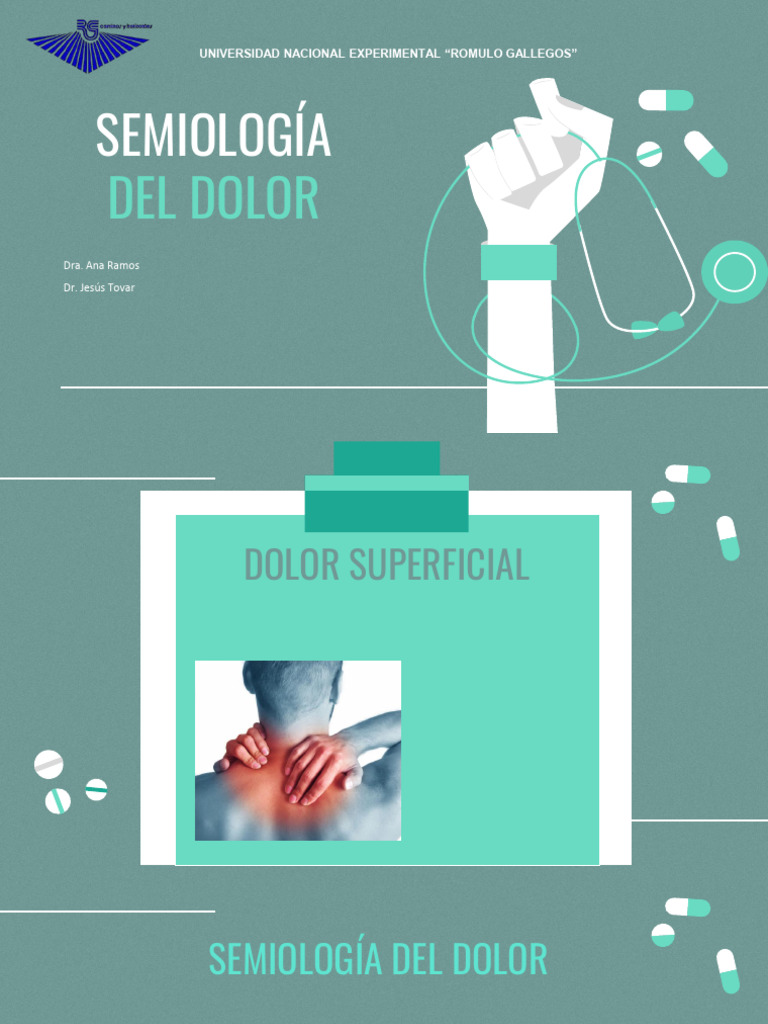 Semiologia del dolor | PDF | Dolor | Enfermedades y trastornos