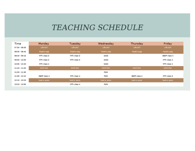 Event Schedule | PDF