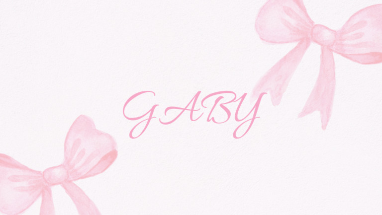 Gaby | PDF