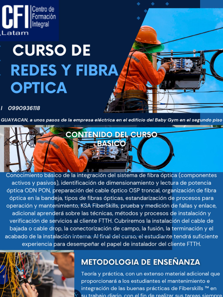 Curso de Fibra Optica | PDF