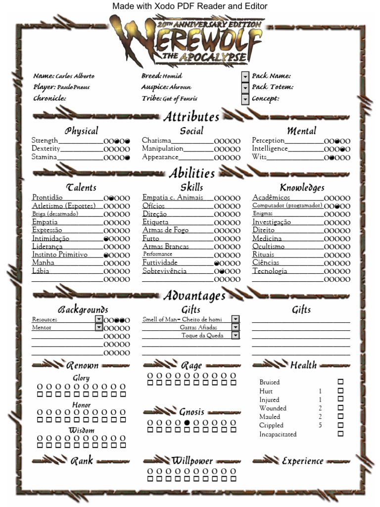 Ficha (2) Lobins | PDF